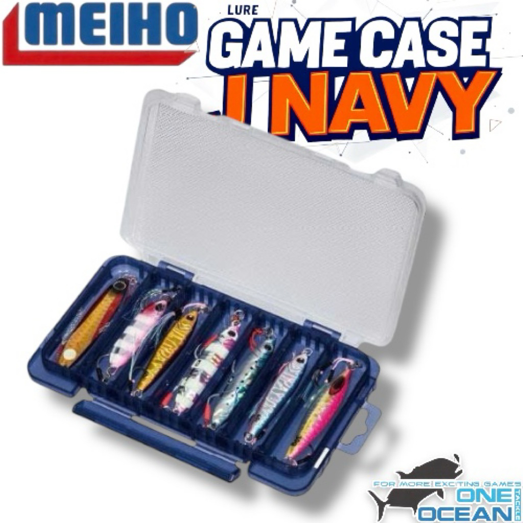 MEIHO LURE GAME CASE J NAVY Fishing LURE Box | Shopee Malaysia