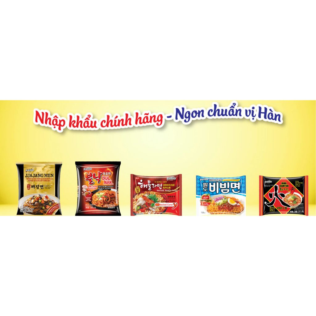 1 PACK OF GENUINE KOREAN IMPORTED NOODLES PALDO KORENO RANDOM 4 TYPES ...