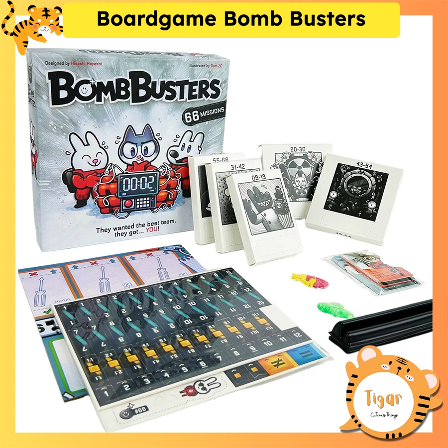 [Vietnamese Law] Boardgame Bomb Busters Game Reasoning Coop English ...