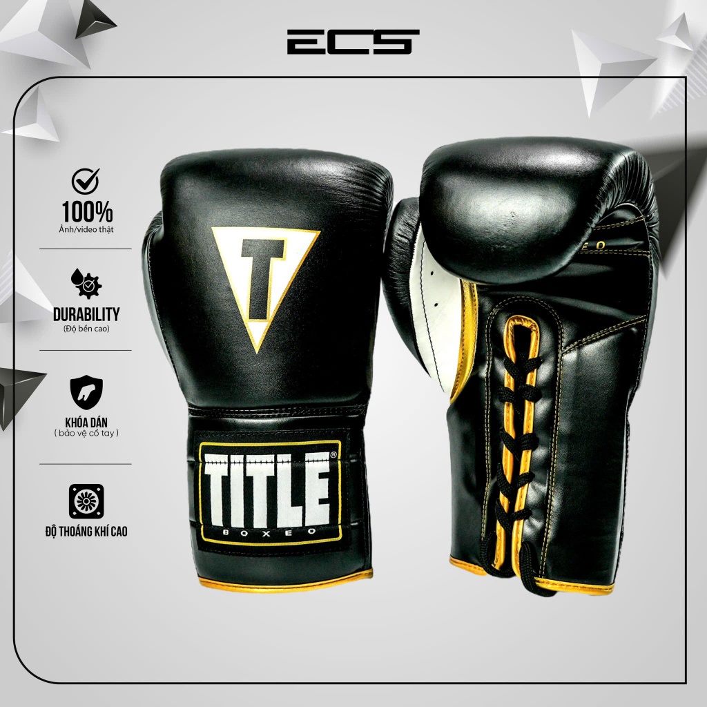 Genuine Title Boxing Gloves, Title Boxeo Lace Boxing Gloves, Tie Boxing ...