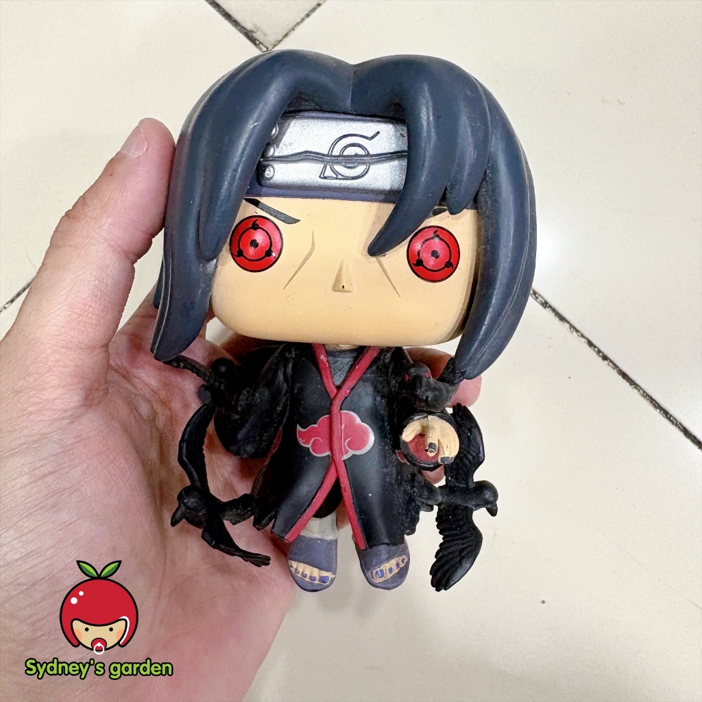 Funko Pop NARUTO Figure - ITACHI W/ CROWS (SELF-MADE BASE) (NO BOX ...