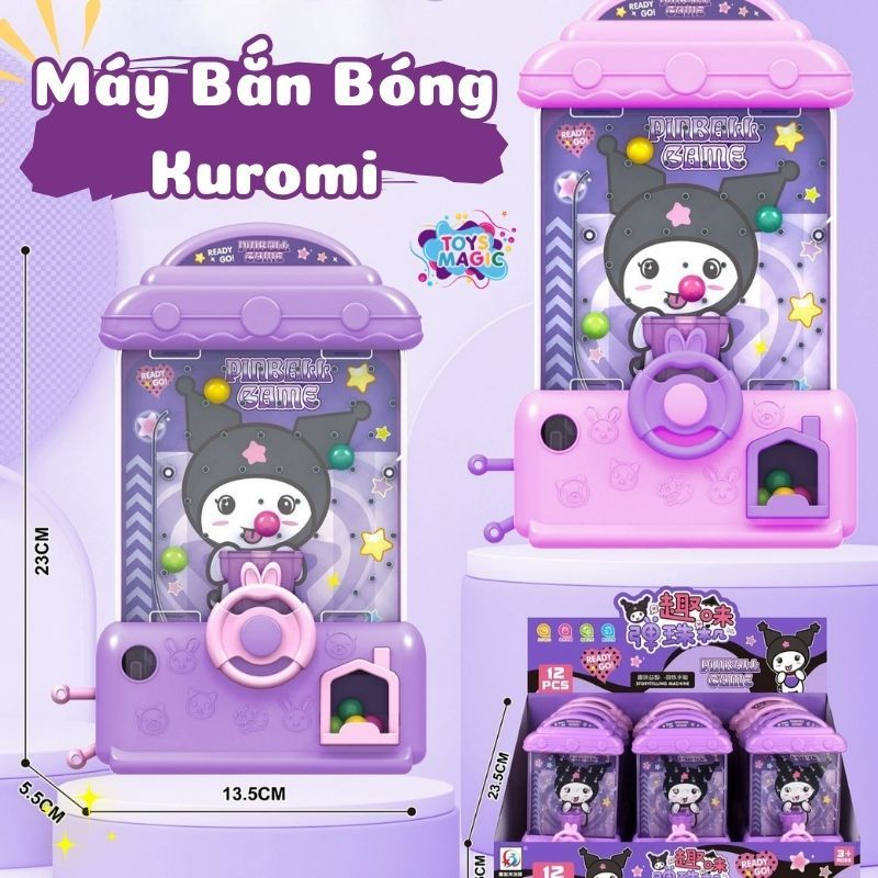 Super Cute Kuromi Capybara Handheld Mini Ball Machine Toy with Pen and ...