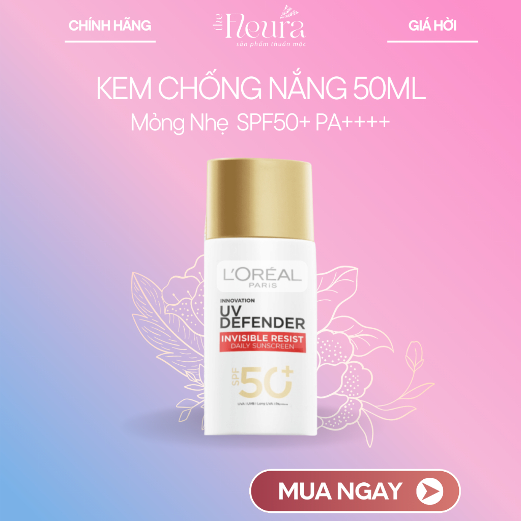 LOreal Lightweight Sunscreen Maximum Protection SPF50+ PA++++ 50Ml ...