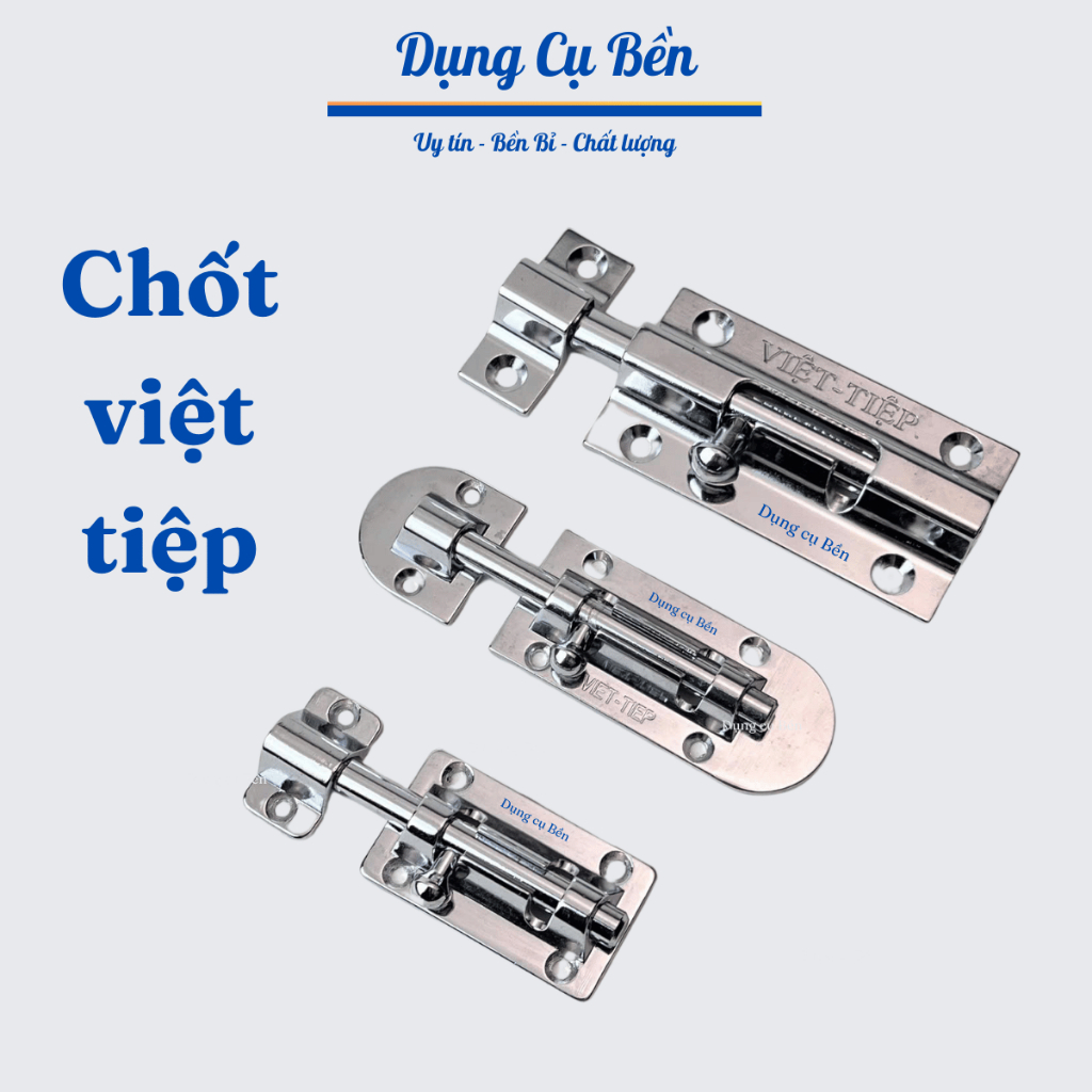 Genuine Viet Tiep stainless steel door latch and room lock, high rust ...