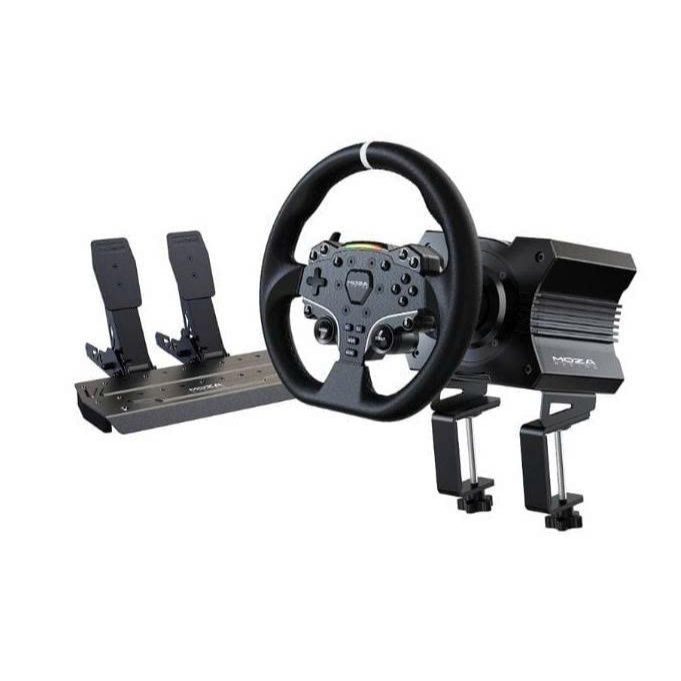 Moza R5 Bundle Racing Steering Wheel Set (R5 Wheel Base, ES Steering ...