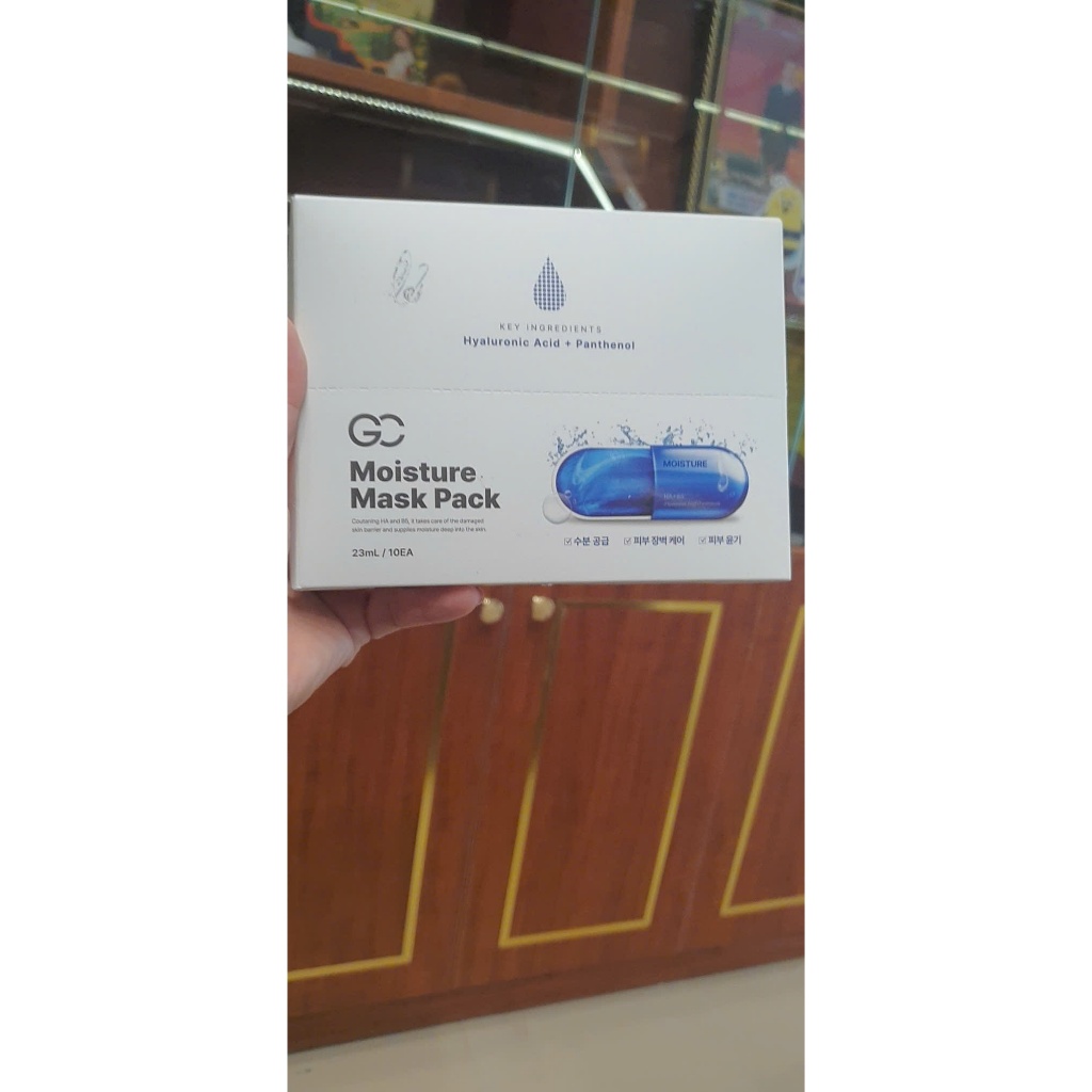 GC Moisture Mask Pack 23ml – HA + B5 Moisturizing Mask for Dry ...