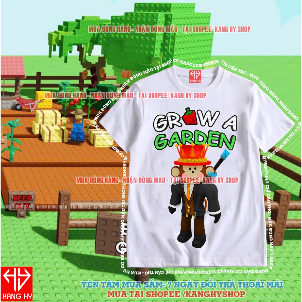 Jandel grow a garden roblox T-shirt for boys and girls of all sizes ...