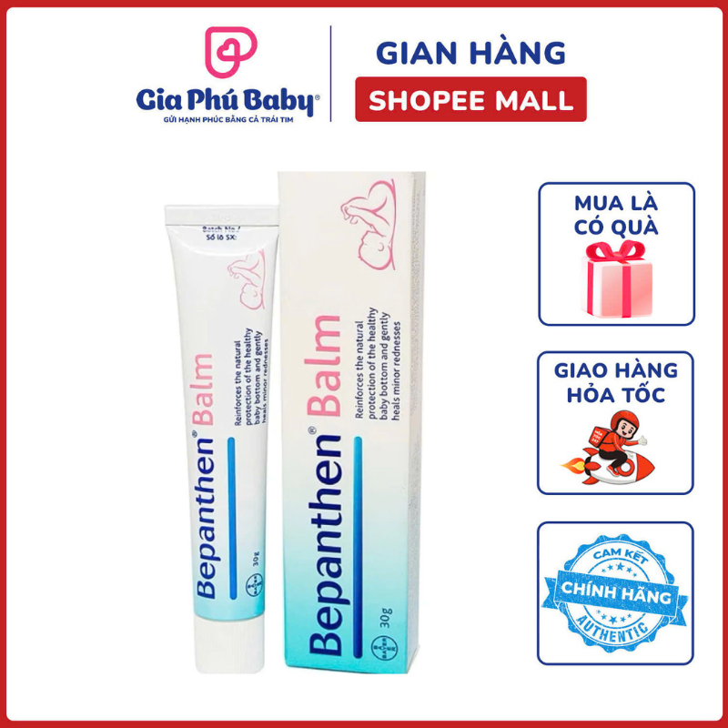 Genuine German Bepanthen Balm Anti-diaper Cream 30g – Prevent & Reduce ...