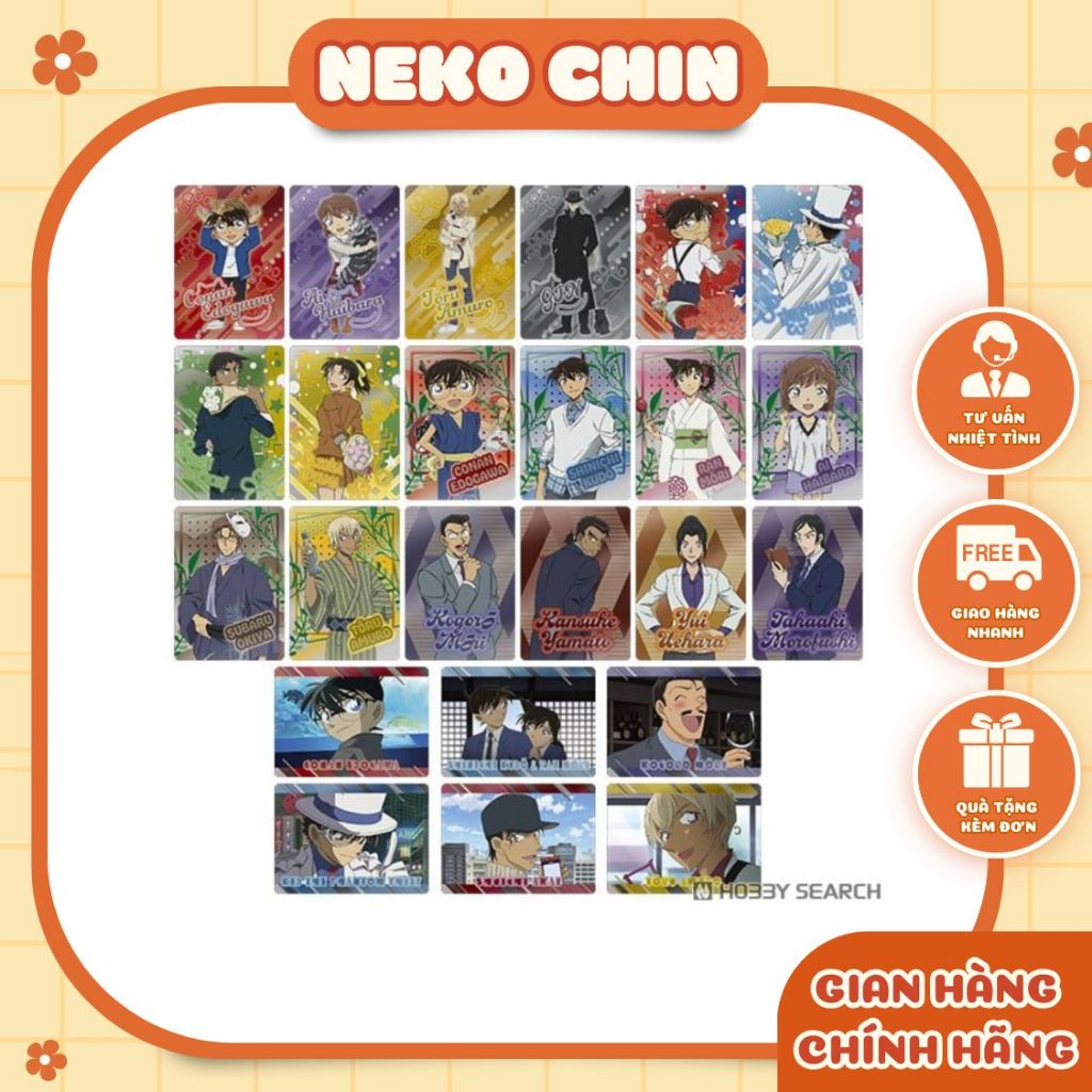 Conan Character Neon Card Vol 3 | Shopee Malaysia