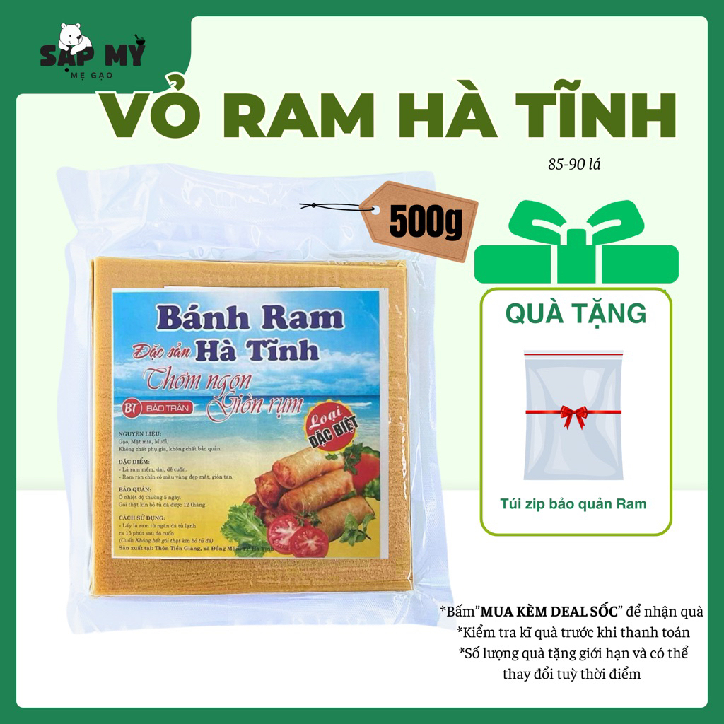 Ha Tinh ram shells (spring roll ram shells) special spring roll rice ...