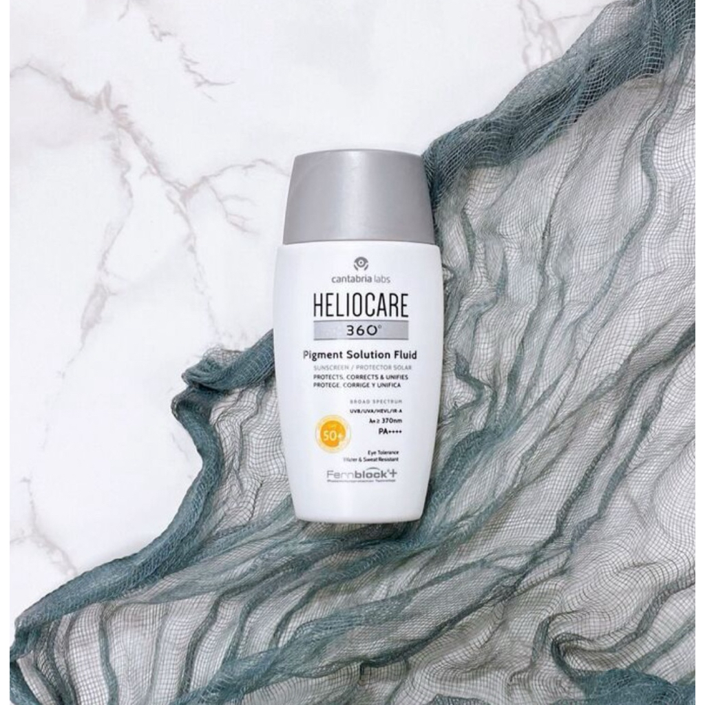 (OLD VERSION) Heliocare 360 Pigment Solution Fluid sunscreen 50ml ...