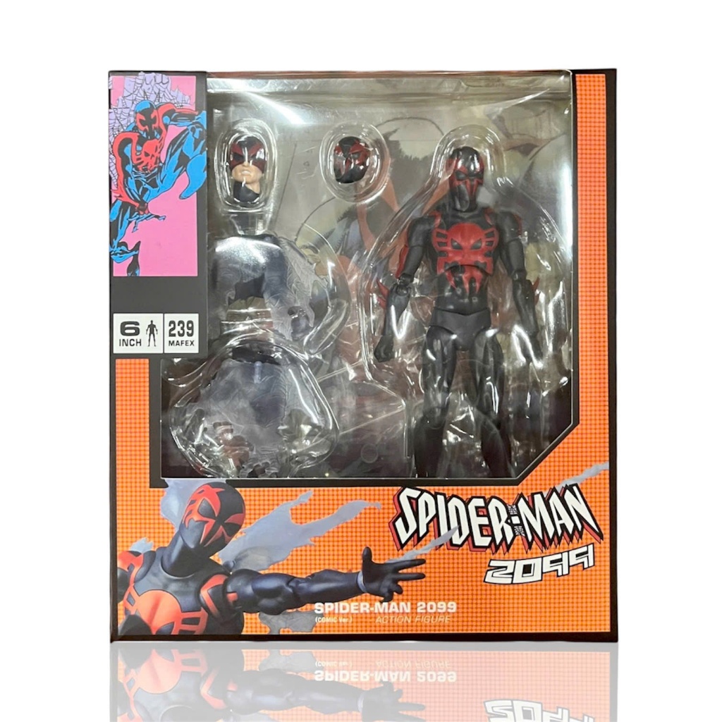 Mafex Spider Man 2099 MAF 239 Model with 1/12 moving joints | Shopee ...