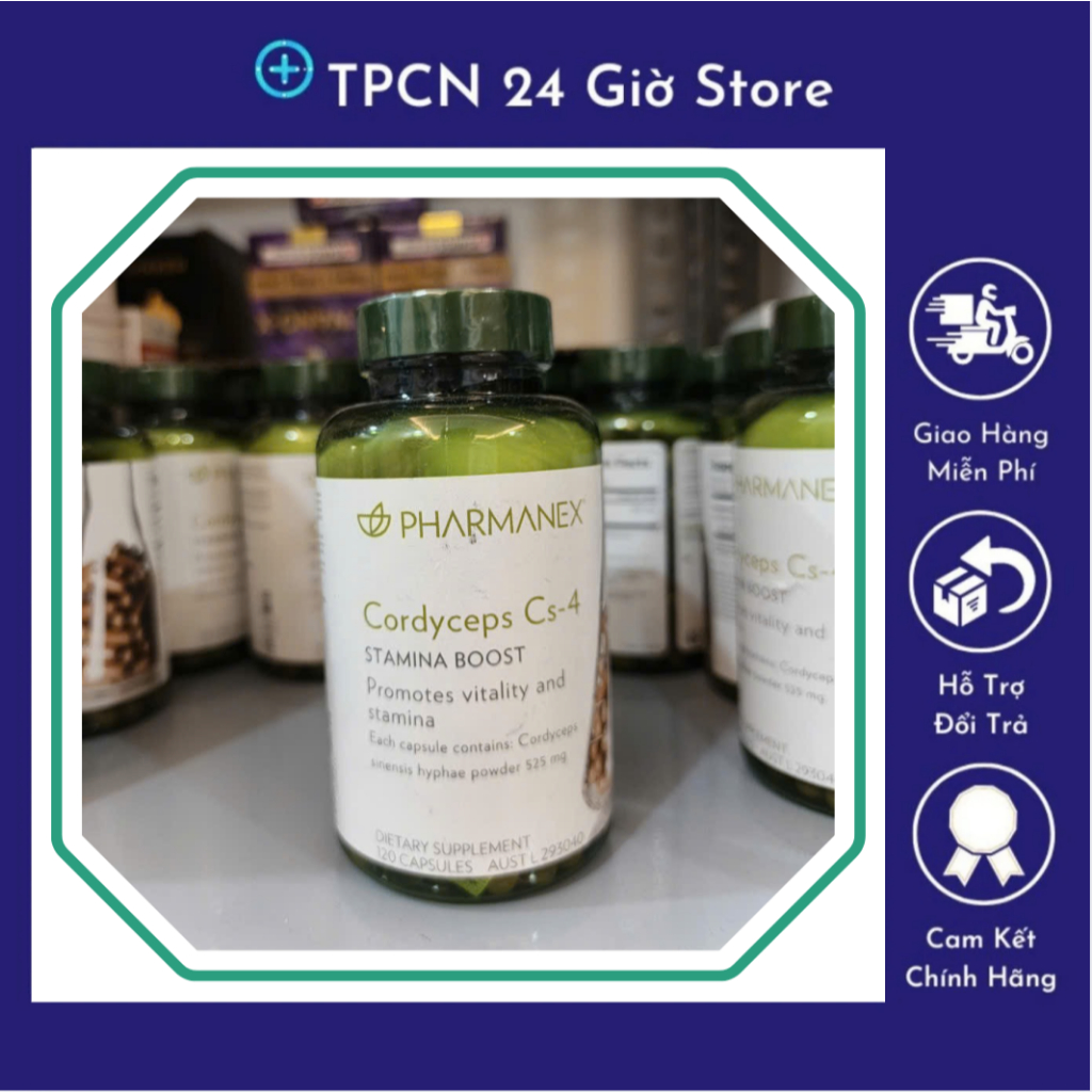 Pharmanex Cordymax Cs-4 Cordyceps - Improves kidney and lung health (Bottle of 120 tablets ...