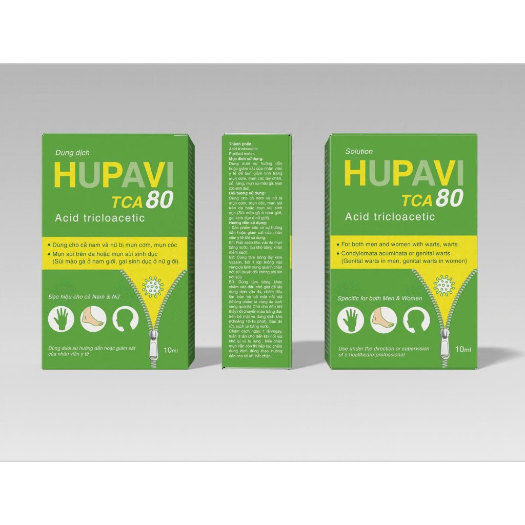 HUPAVIR TCA 80 - Removes genital warts, genital warts after 1 week of ...