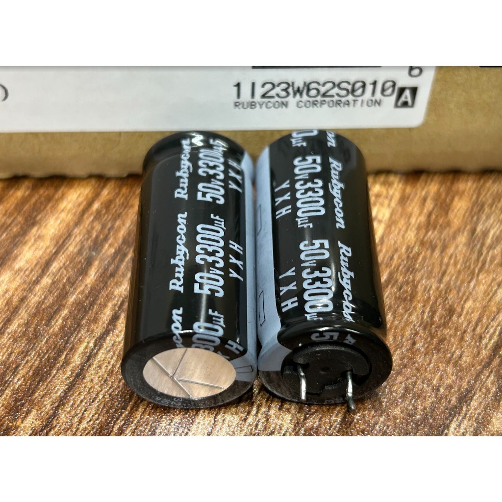 3300uF 50V Rubycon YXH Capacitor 18mm x 40mm | Shopee Malaysia