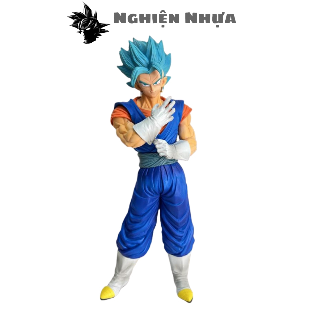 Blue-haired Dragon Ball Vegito model, super quality 32cm tall, Dragon ...
