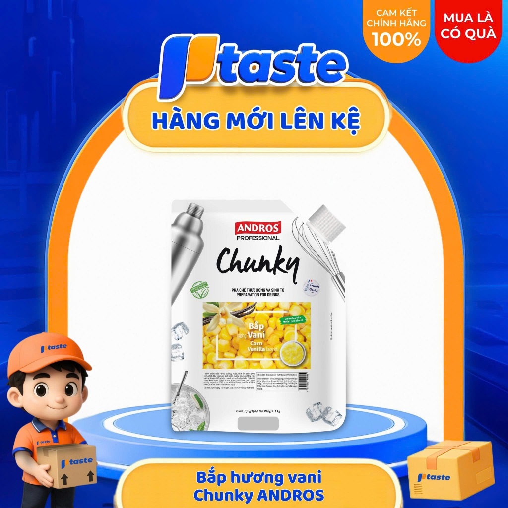 Chunky Andros Corn Fruit Jam 1kg (Real Fruit Meat) | Shopee Malaysia