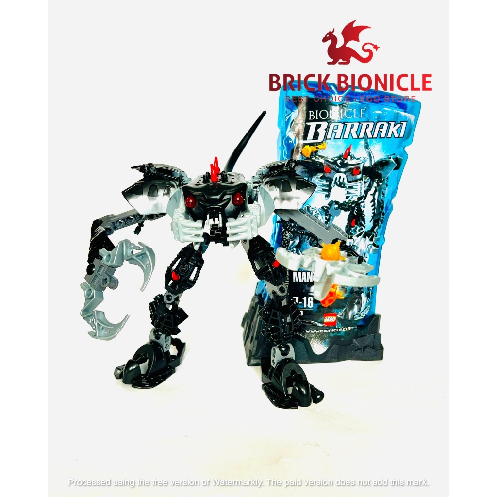 LEGO BIONICLE AUTH - BIONICLE BARRIKI ASSEMBLY TOY - 8919 Mantax ...