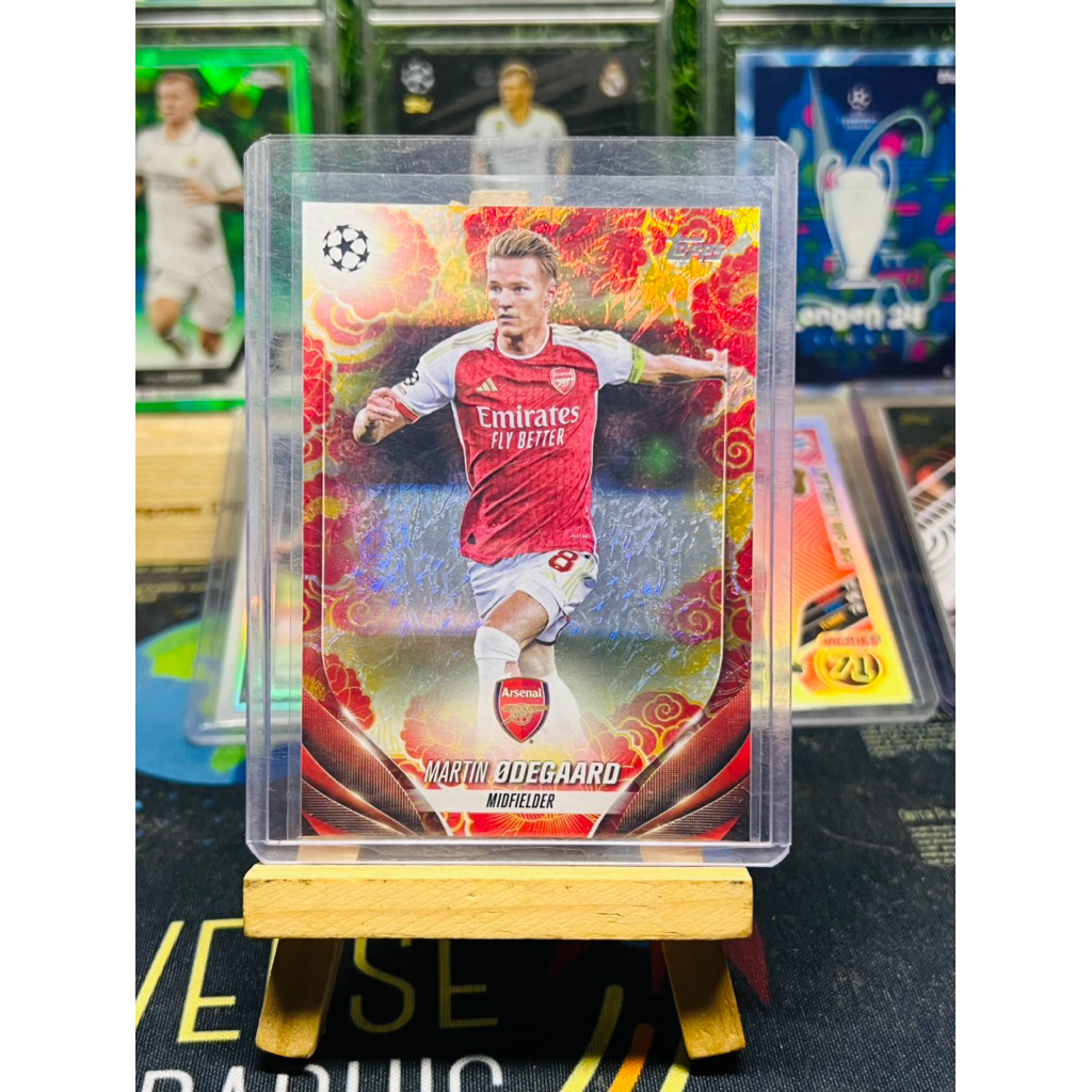 Martin Odegaard /150 Arsenal Topps Jade New Year UCC 2023/24 Football ...
