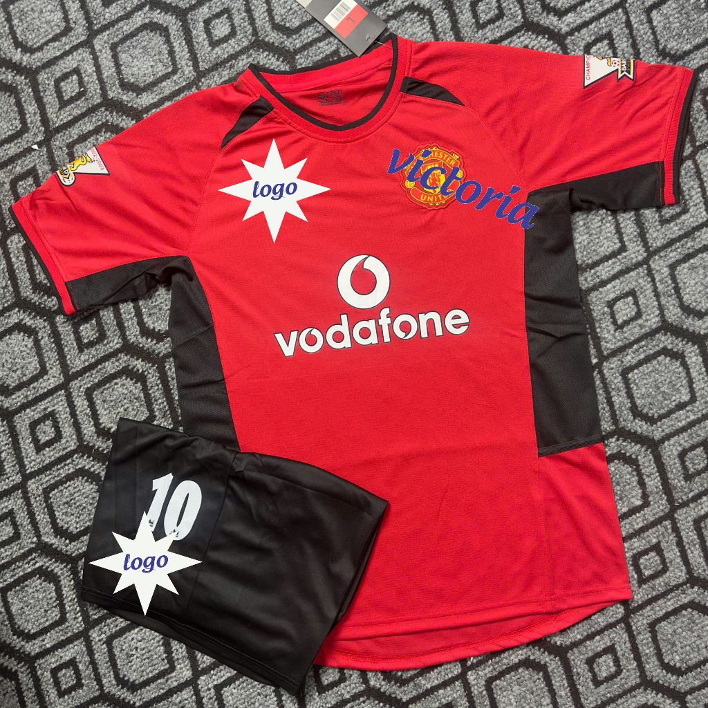 Mu Vodafone soccer jersey, Mu Vodafone soccer jersey, classic retro ...