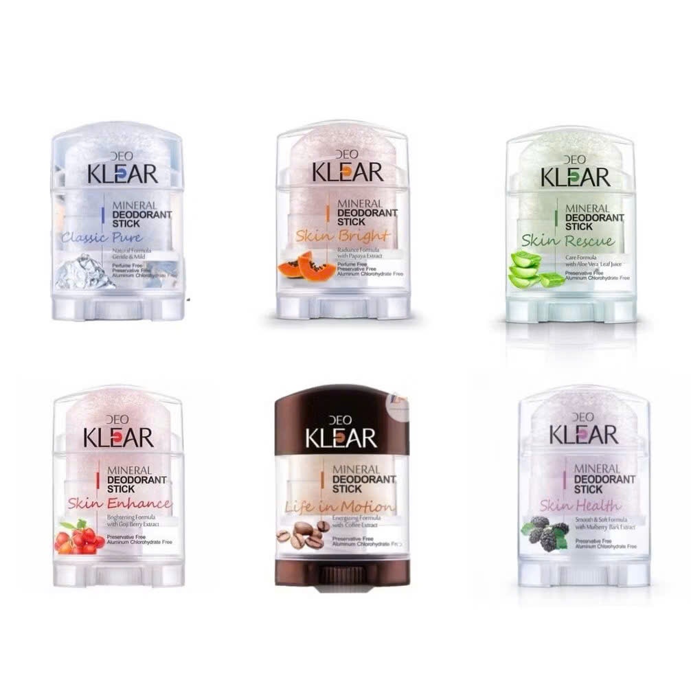 Eat Deo MINERAL Stone KLEAR MINERAL DEODORANT STICK Thailand 70gram ...