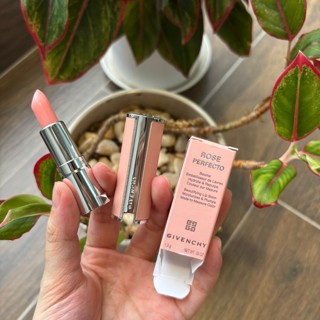 [Bill Sephora] Givenchy Rose Perfecto Lip Balm 24H Hydration | Shopee ...
