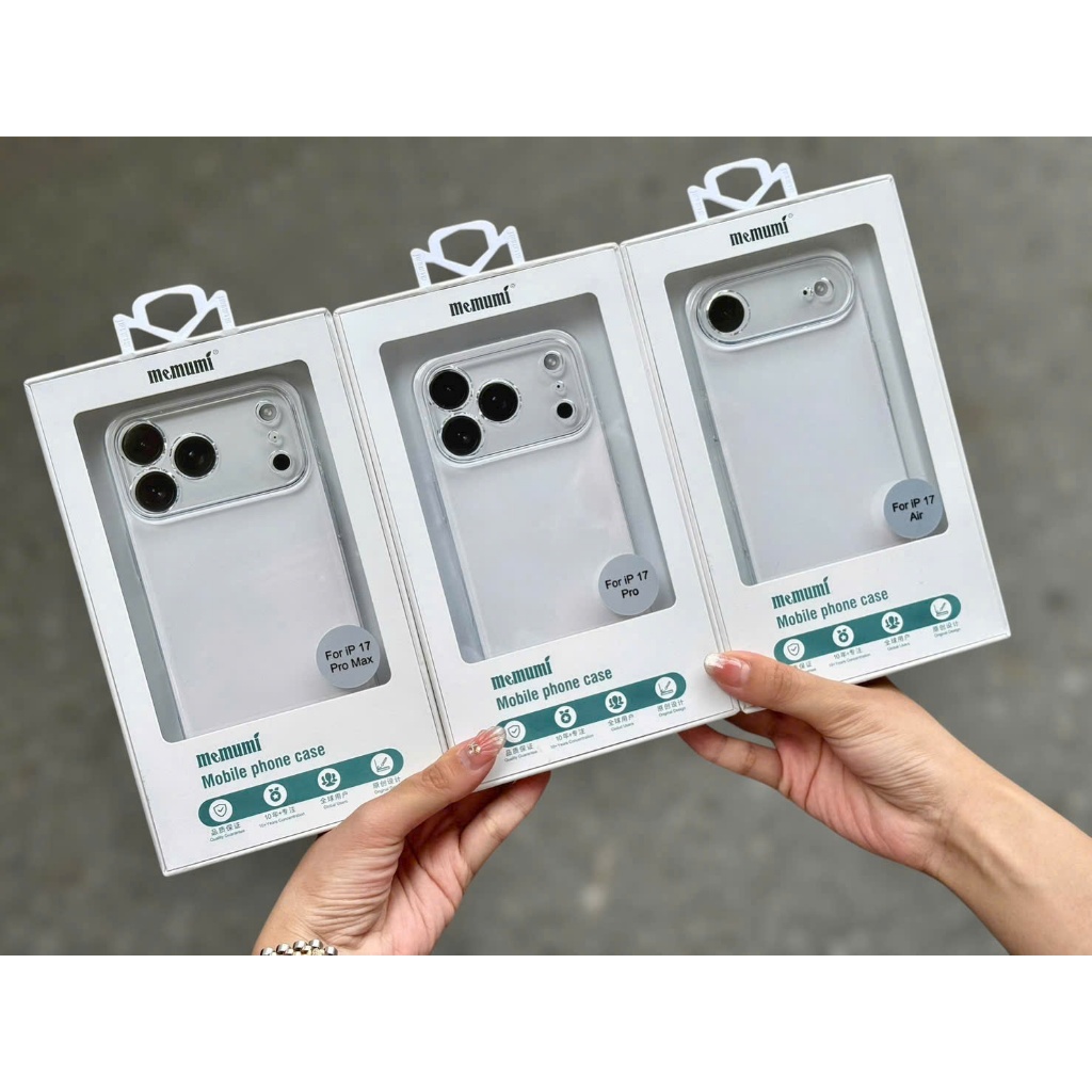 IPhone 17 Pro Max/ 17 - Ultra-thin Hard Clear Memumi Case Protects ...