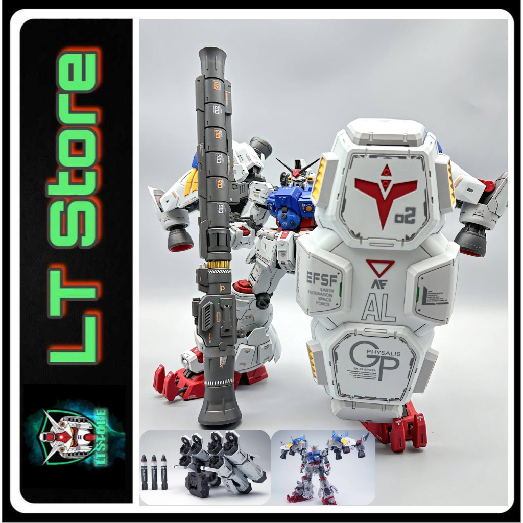 Assembled model GP02 Physalis Solomon 1/100 (Comes with Bazooka led ...