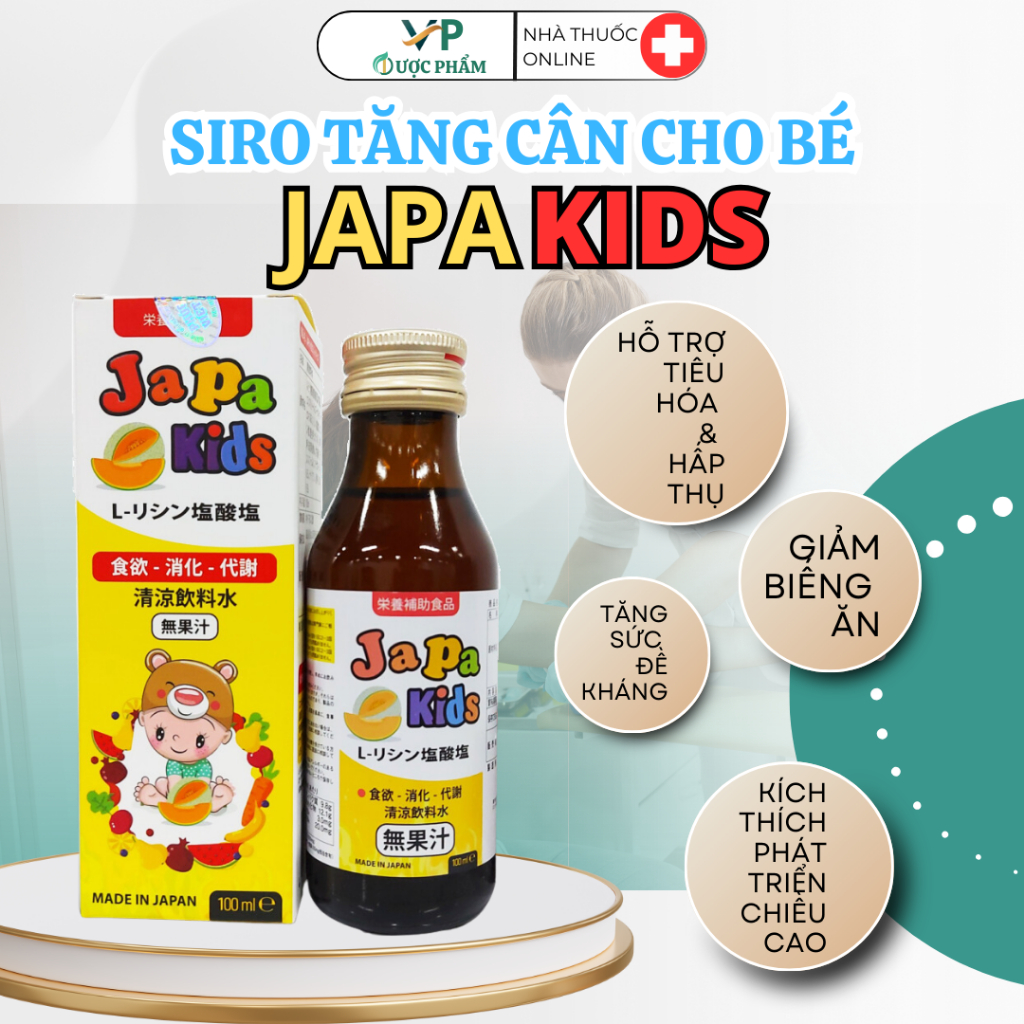 Japa Kids Delicious Syrup for Babies - Supports Baby's Weight Gain ...