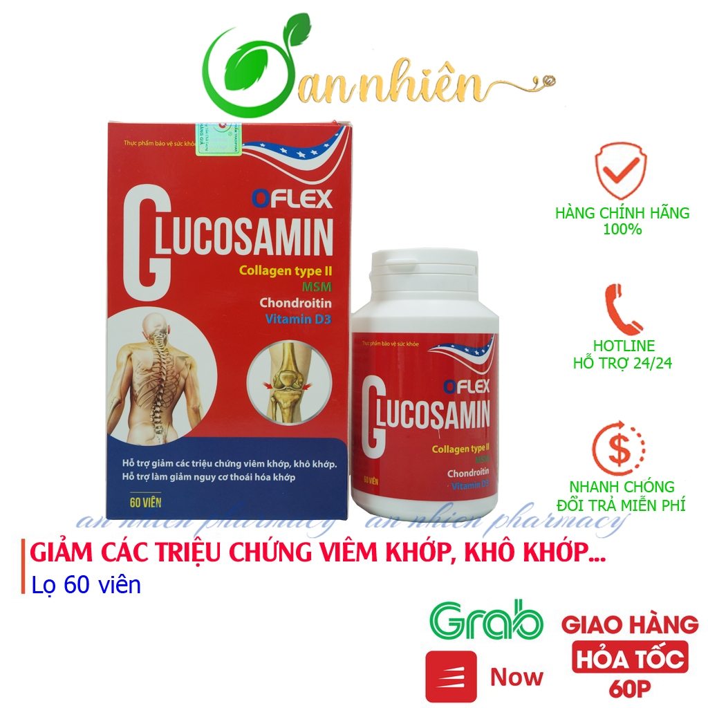 Oflex Glucosamine helps reduce symptoms of arthritis, dry joints, and ...