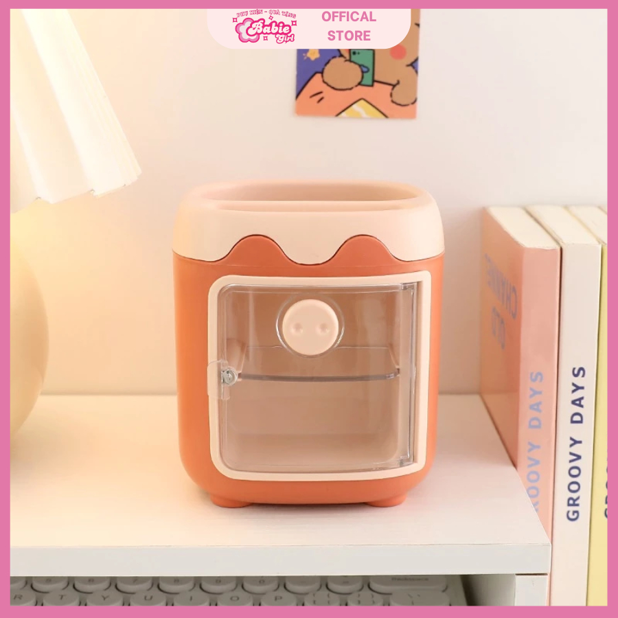 Hellokitty Cartoon Mini Desktop Feeding Box, Cappybara, Yellow Duck ...
