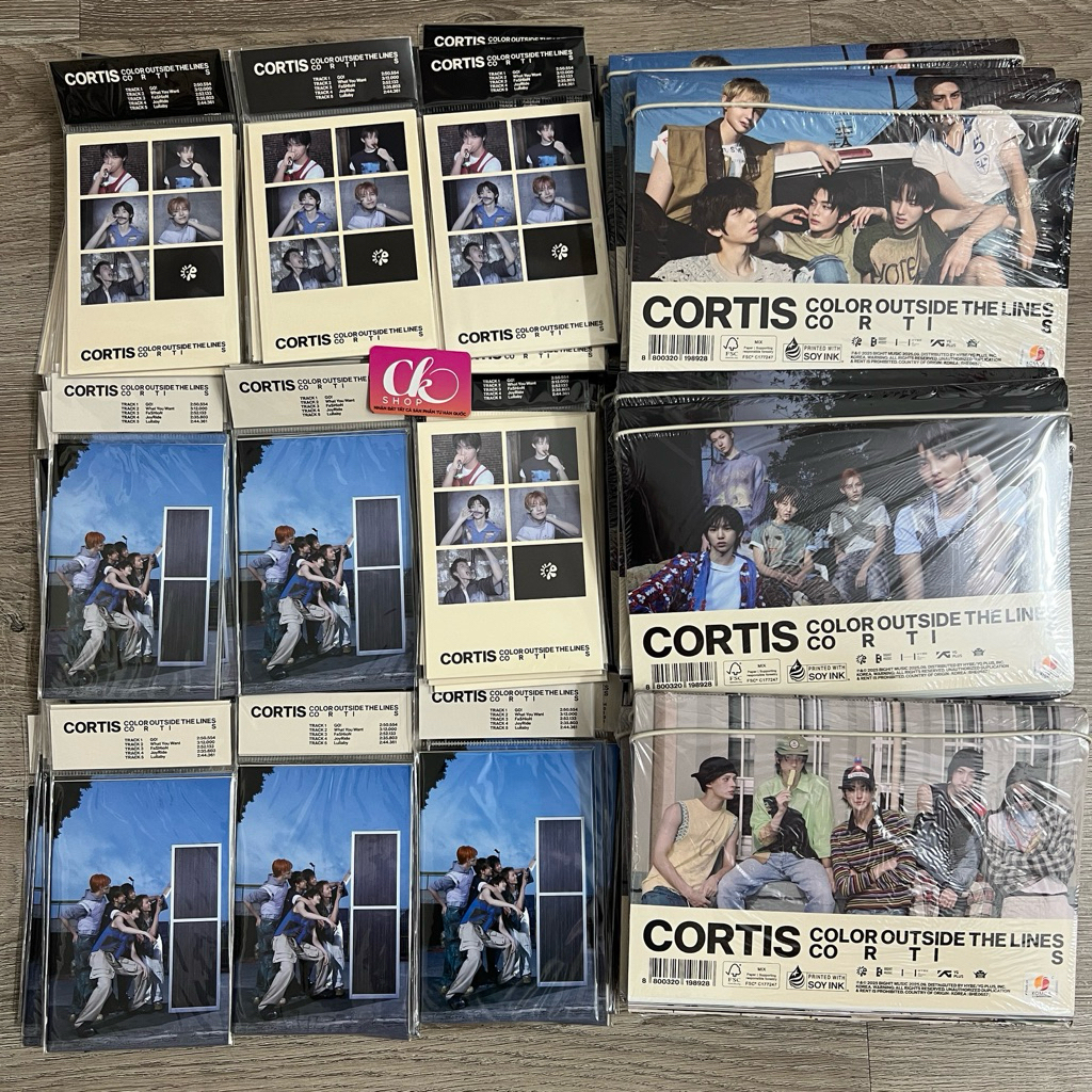 CORTIS album photo set - COLOR OUTSIDE THE LINES | Shopee Malaysia