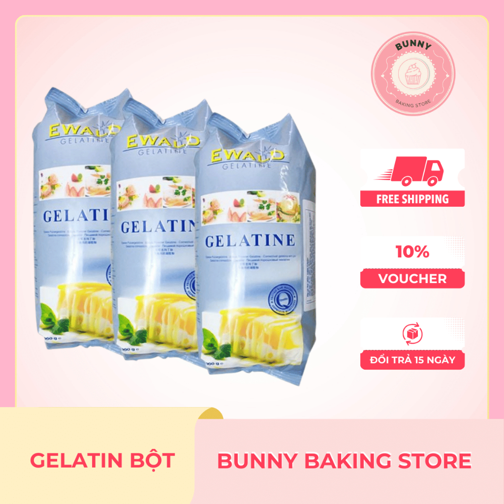 Ewald powdered Gelatin imported from Germany, individual packages of ...
