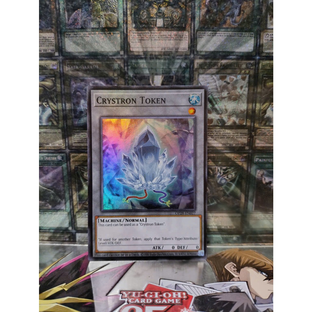 [ Do Lac - Please see description ] Yugioh Token Crystron Token Card ...