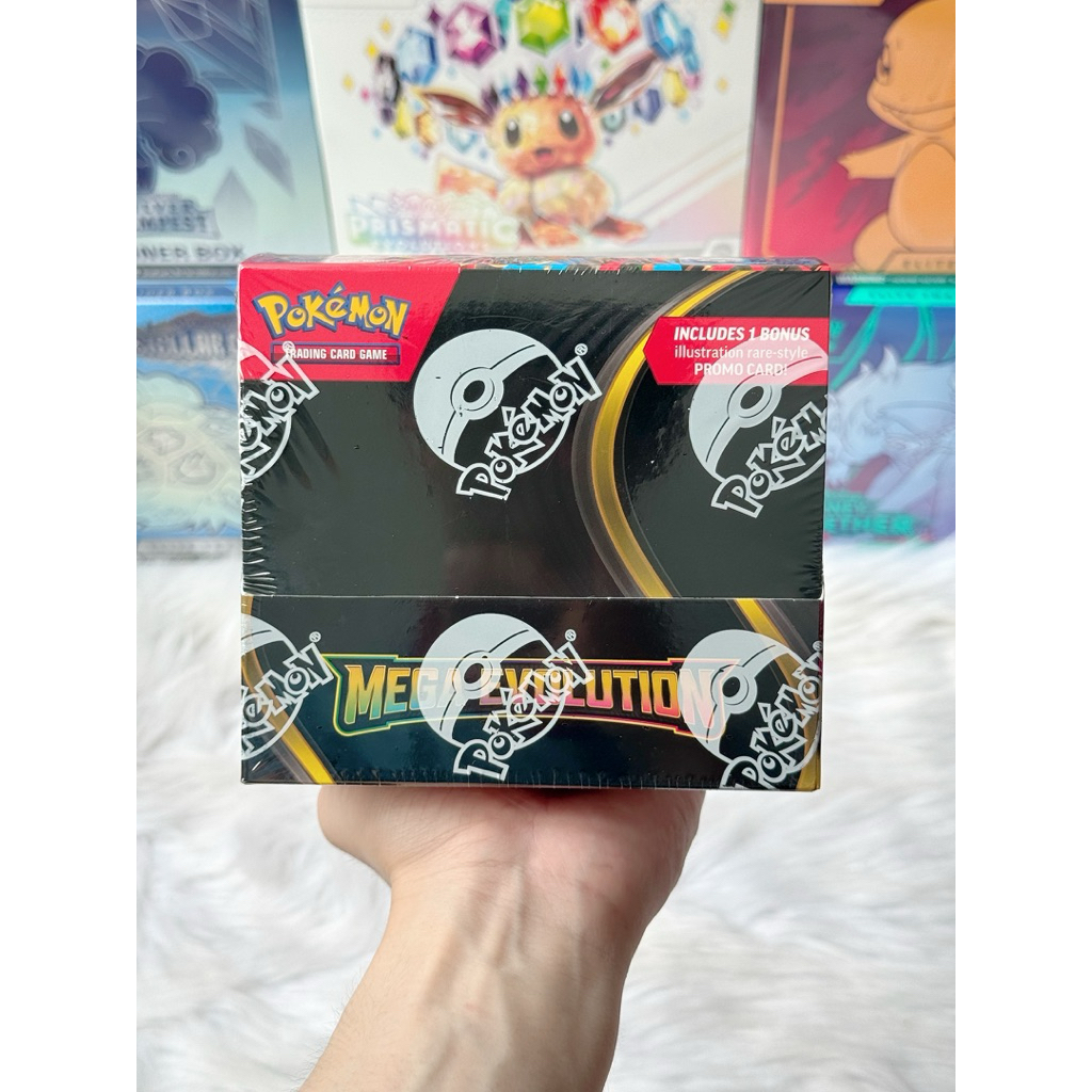 Pokémon TCG: Mega Evolution Enhanced Booster Display Box (36 Packs & 1 ...