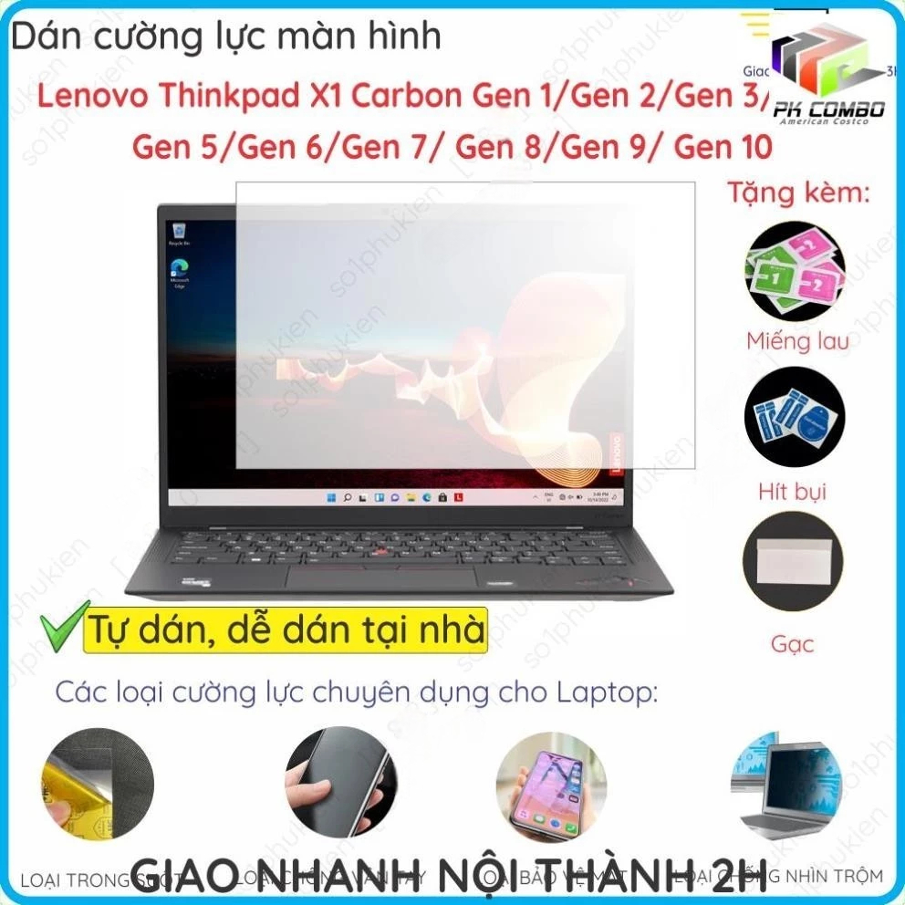 Lenovo Thinkpad X1 Carbon Gen 1 2 3 4 5 6 7 8 9 10 11 12 13 (14 ...