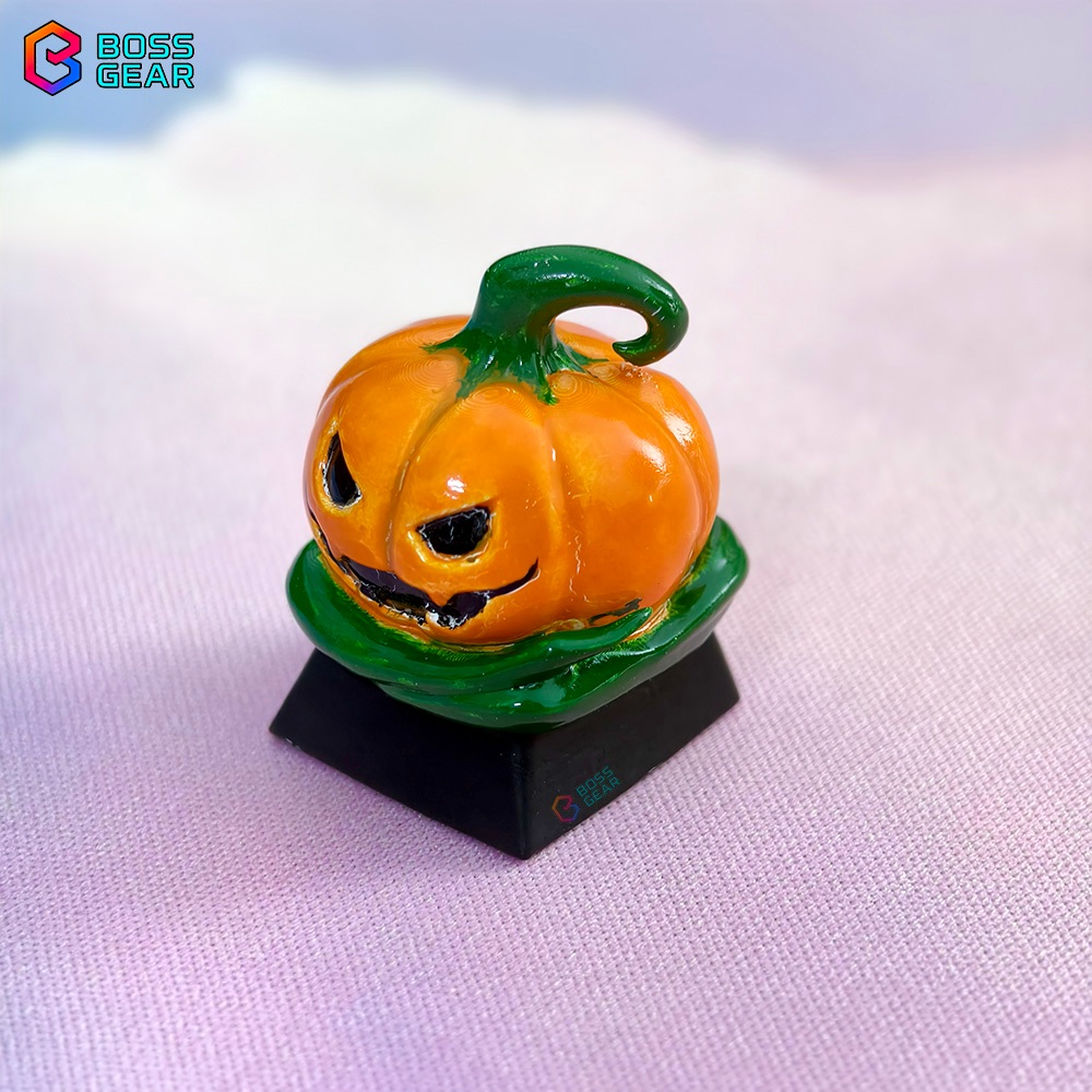 Odd Keycap Ghost Pumkin Halloween Pumpkin Head, 1U for Mechanical ...