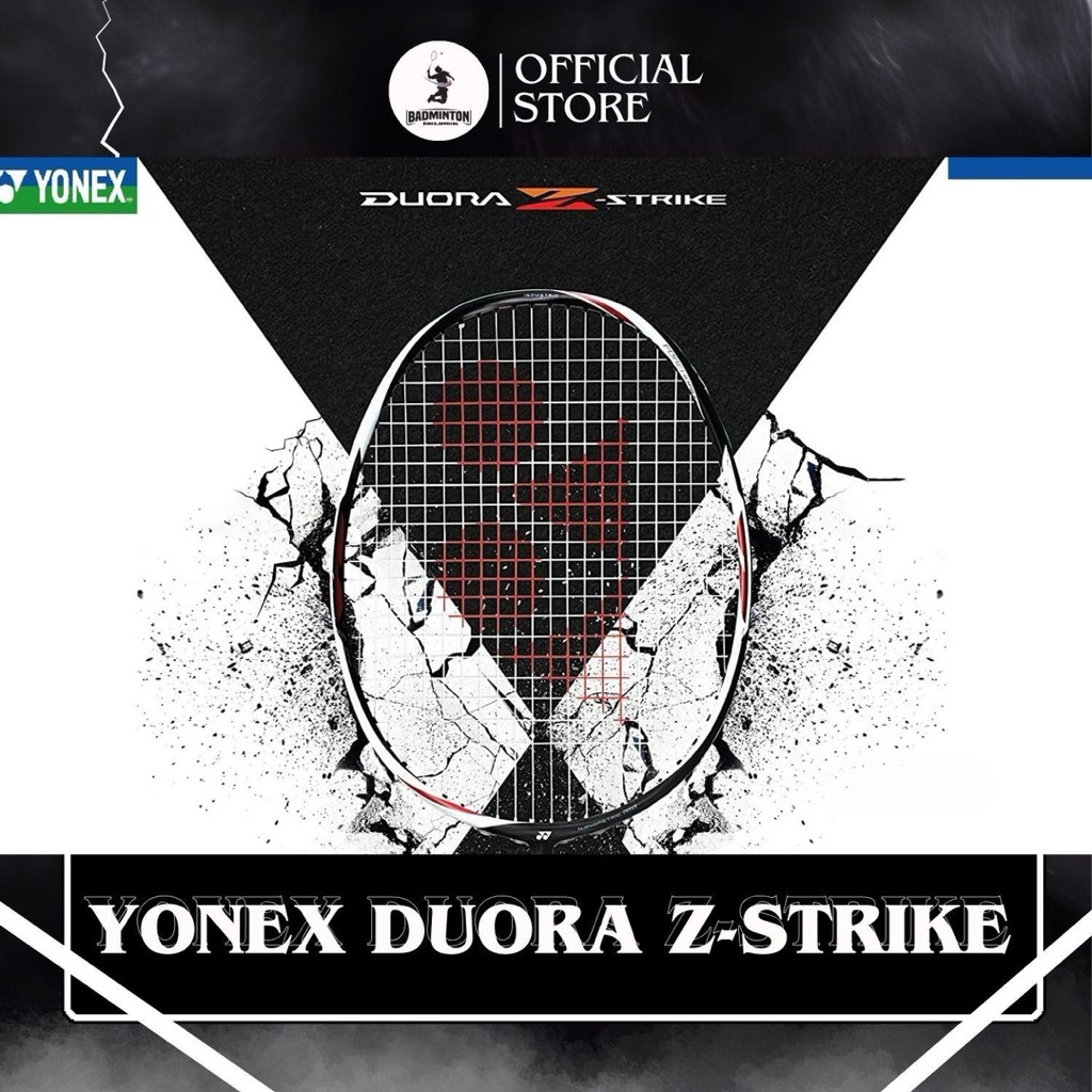 Duora Z Strike badminton racket (MS3) 100% carbon, super durable ...