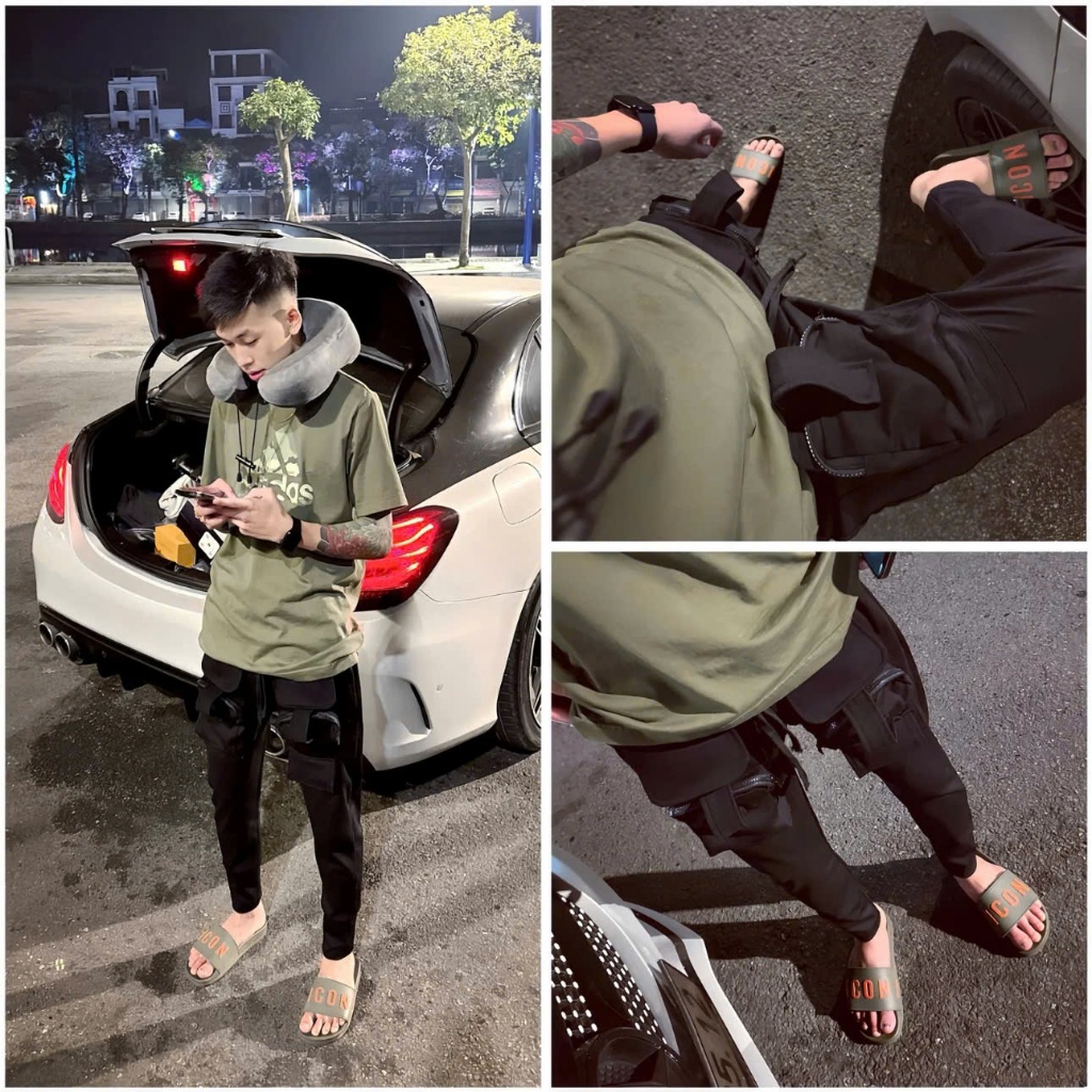 Super Quality Men's Jogger Pants 004 Black Box Bag Made of Umi Welded 4 ...