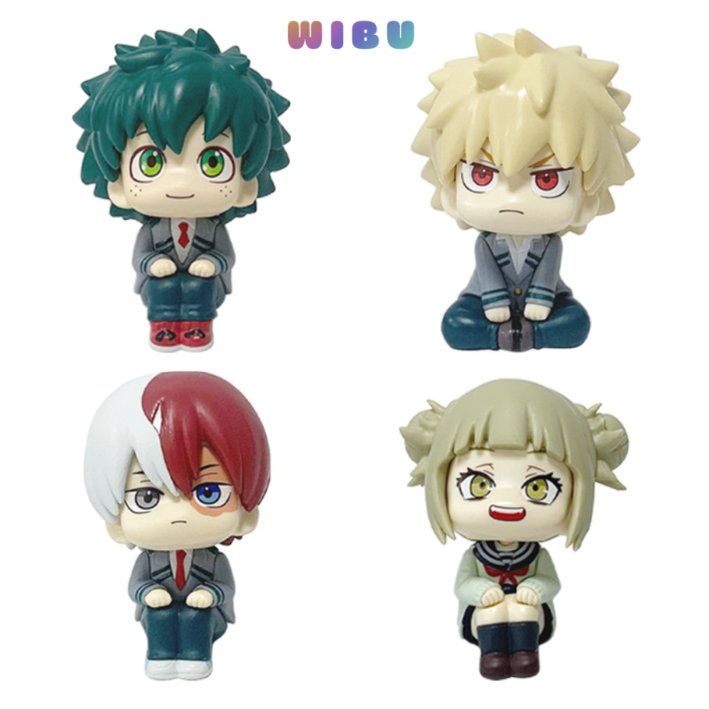 Hero Academia Himiko Toga, Shouto, Bakugou, Deku Chibi Model - Height ...