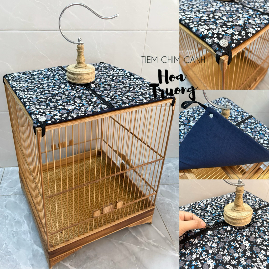 WELCOME CAGE COVER (square, sliced, sing) - RANDOM COLOR DELIVERY ...