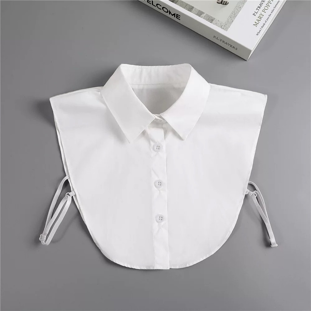 White Shirt Collar shirt accessories M096 | Shopee Malaysia