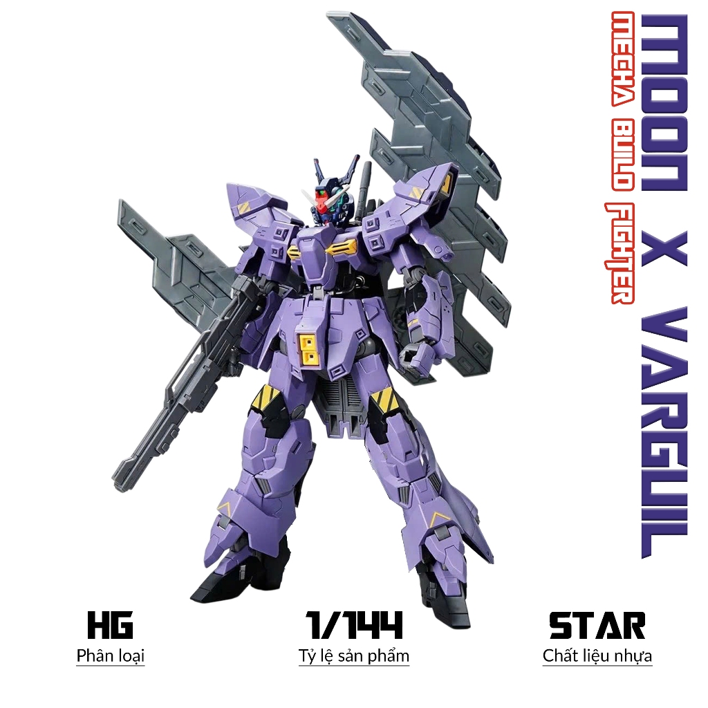 HG Moon Model (Varguil with head), 1/144 Mecha, Plastic Assembly Toy ...