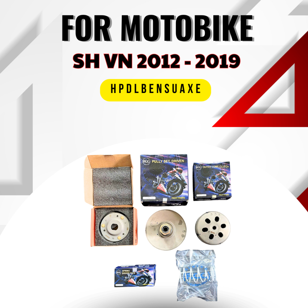 Full set of rear clutch pot Sh Vn 2012 2013 2014 2015 2016 2017 2018 ...