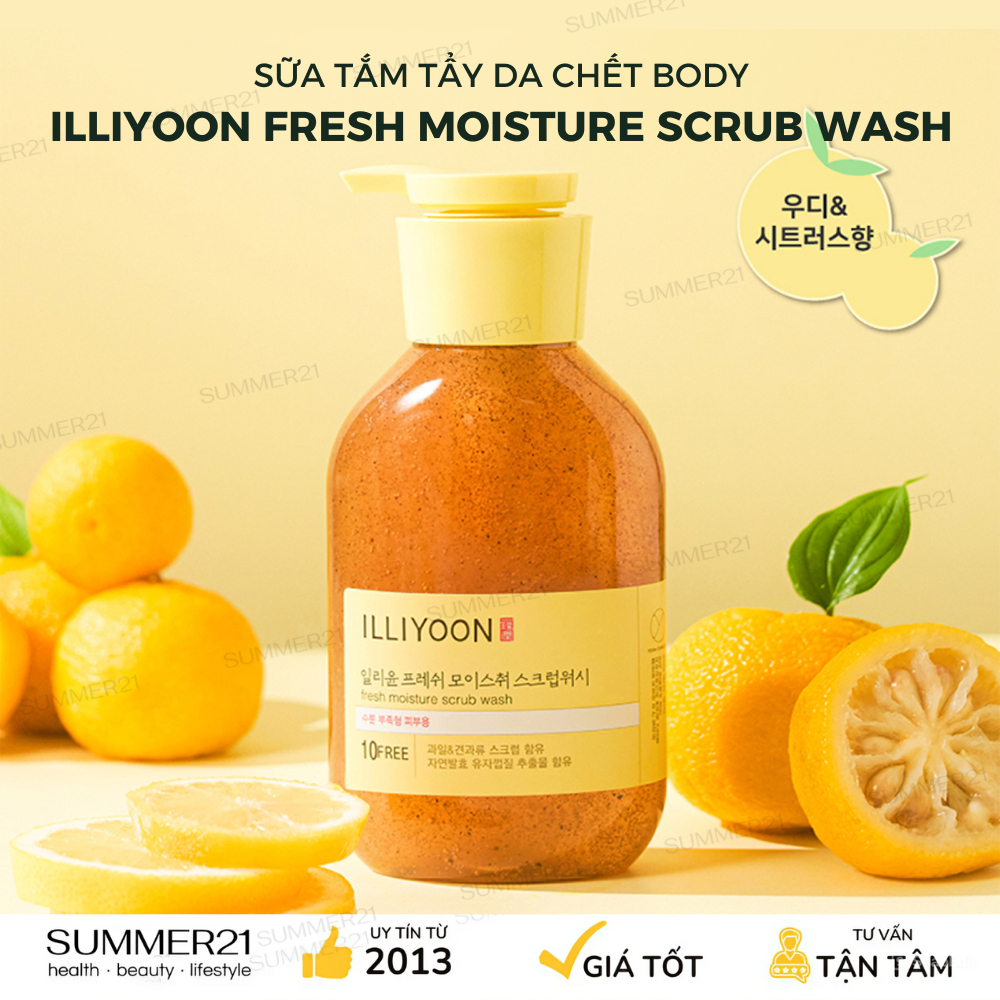 (UNBOX) ILLIYOON FRESH MOISTURE SCRUB WASH 200ML | Shopee Malaysia