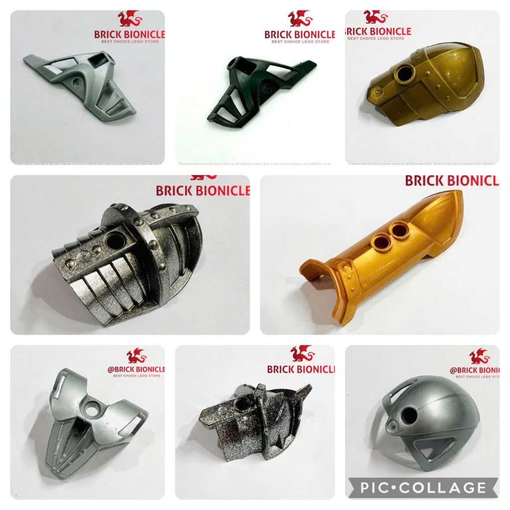BIONICLE PARTS AUTH MA PH SG - BIONICLE PARTS ARMOR ASSEMBLY TOY ...