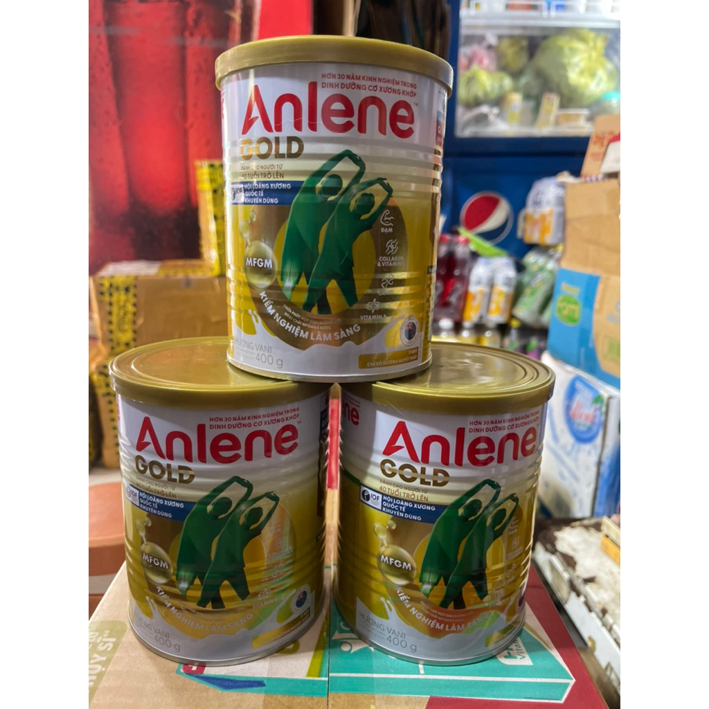 Anlene Gold milk powder vanilla flavor 400g can - available in HCM ...