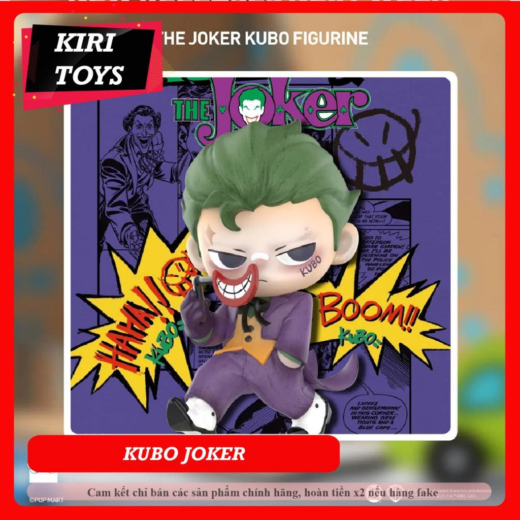 The Joker Kubo 200% special edition - Pop Mart | Shopee Malaysia
