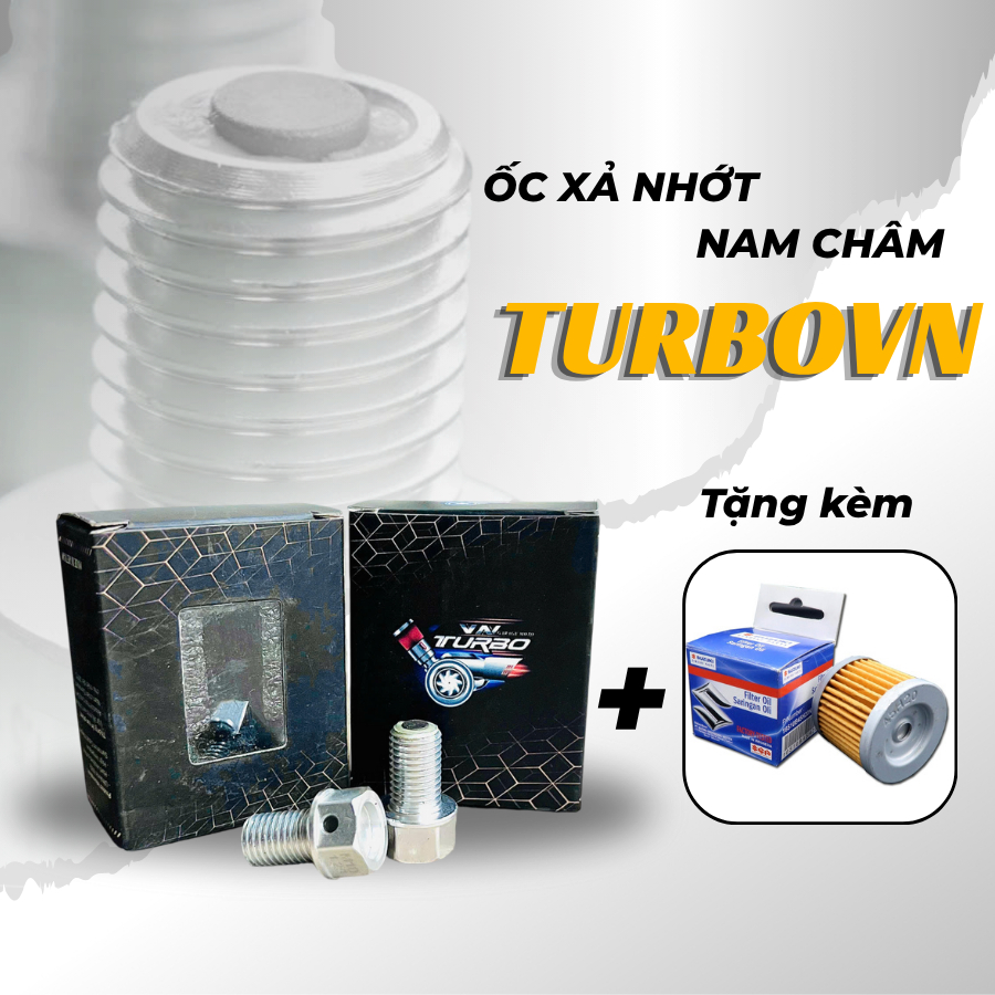 (Free SUZUKI oil filter) TurboVn M10 16mm Magnetic Oil Drain Screw for ...