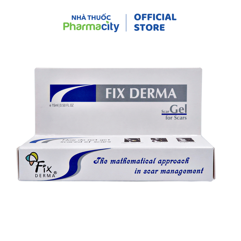 FIXDERMA Scar Gel helps fade dark spots caused by scars, softens and ...